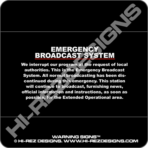 WARNING SIGNS - HD – Hi-Rez Designs