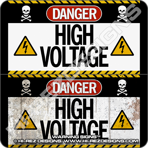 WARNING SIGNS - HD – Hi-Rez Designs