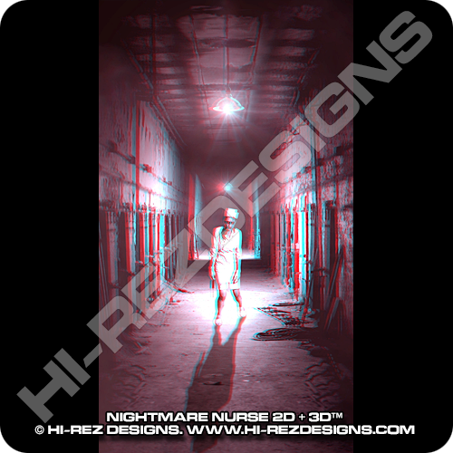 NIGHTMARE NURSE - 2D+3D - HD – Hi-Rez Designs
