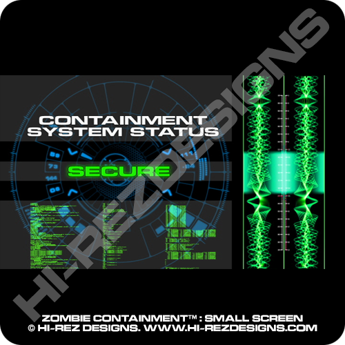 ZOMBIE CONTAINMENT: VOLUME 1 + Readout - HD – Hi-Rez Designs