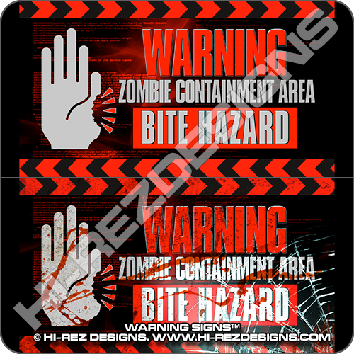 WARNING SIGNS - HD – Hi-Rez Designs